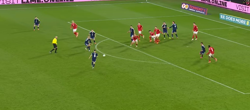 Watch Celtic star Kieran Tierney's magical Scotland goal with Titanic music